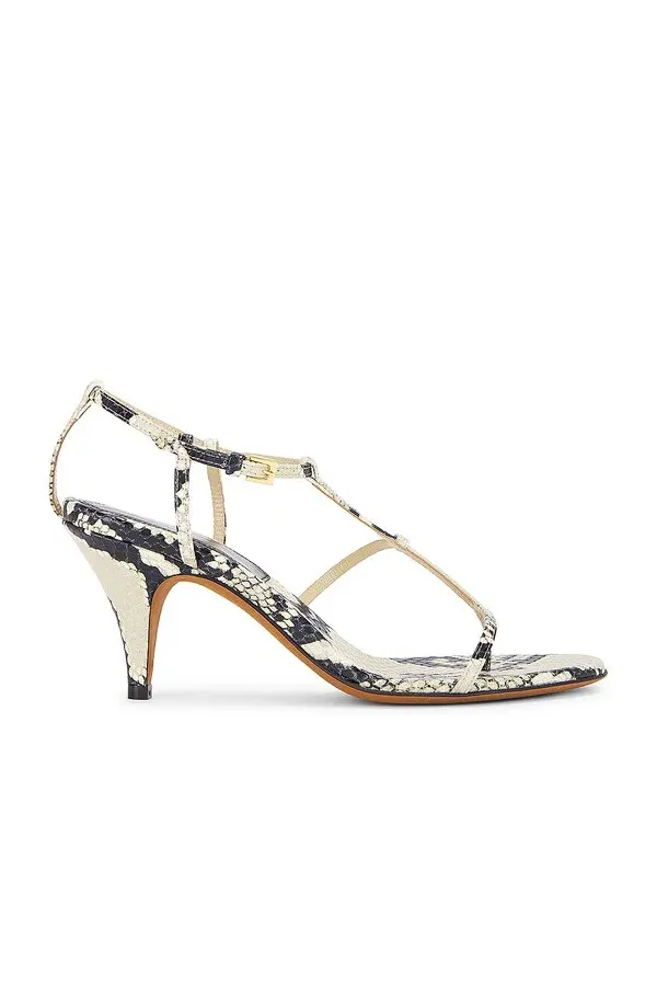 Khaite Jones T-strap Heel Sandal