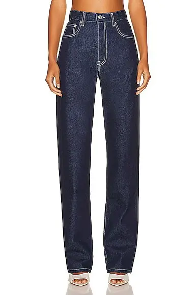 EB DENIM High Rise Straight Jeans