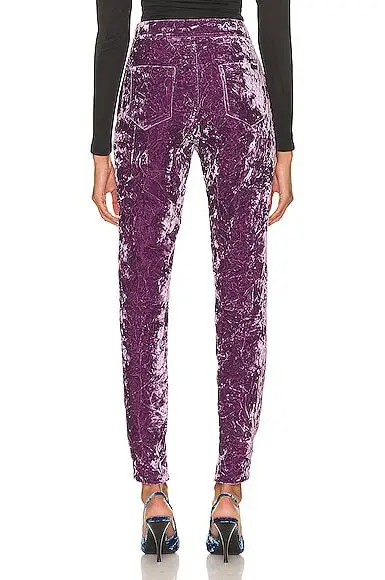 Saint Laurent Velour Pants