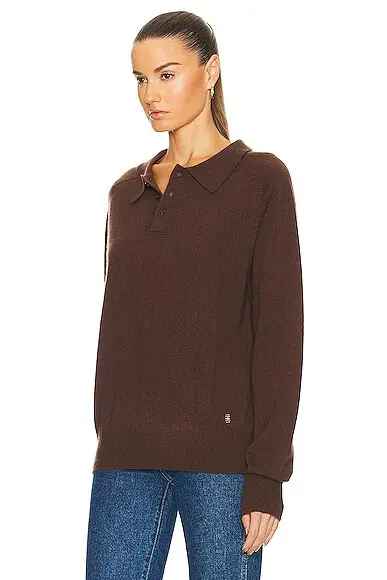 Eterne Brady Cashmere Sweater - Chocolate