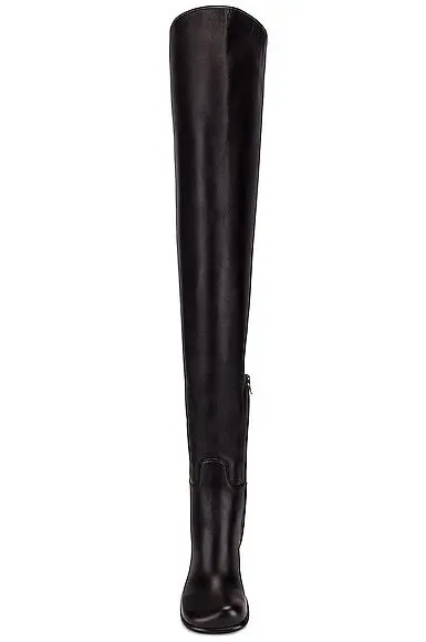 Bottega Veneta Leather Thigh High Boots