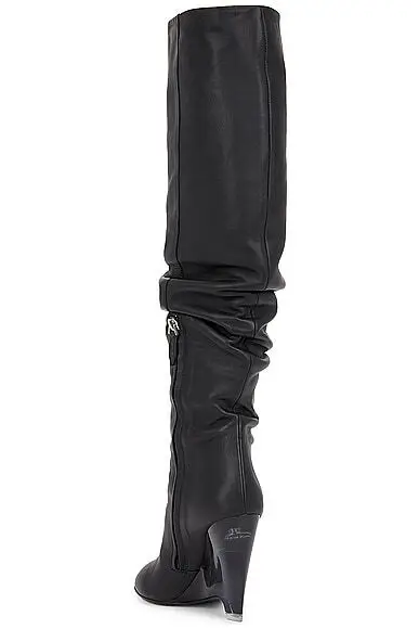 Alaïa Wedge Boots 100 - Noir