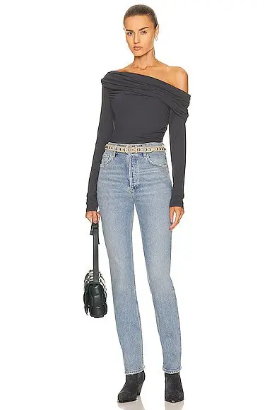 AGOLDE Freya High Rise Slim Jeans