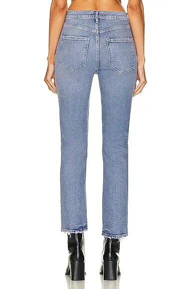 AGOLDE Riley Long Straight Jeans