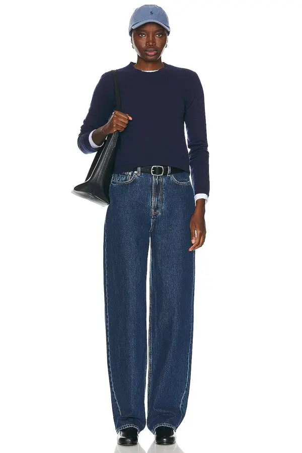 Guest In Residence Shrunken Crew Sweater