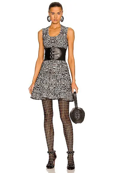 Alaïa Lace Stretch Viscose Tights