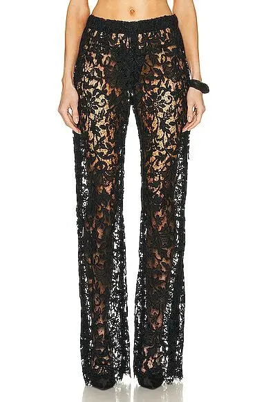 Saint Laurent Straight Leg Pant