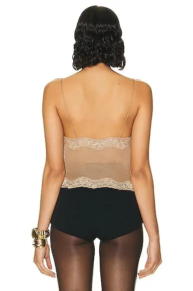 Saint Laurent Sheer Tank Top