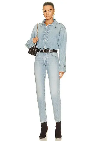 Loulou De Saison Wular Straight Denim Jeans