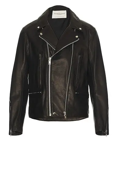 Undercover Leather Double Rider Jacket