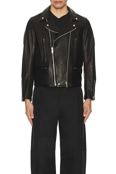 Undercover Leather Double Rider Jacket