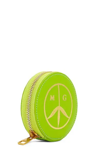 MISTER GREEN Round Satchel Wallet