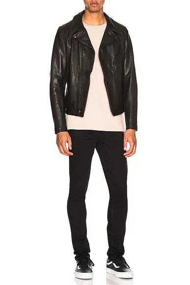 SCHOTT Raven Lambskin Perfecto Biker Jacket