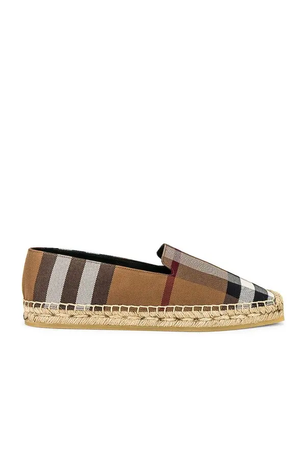 Burberry Alport Flat Espadrilles