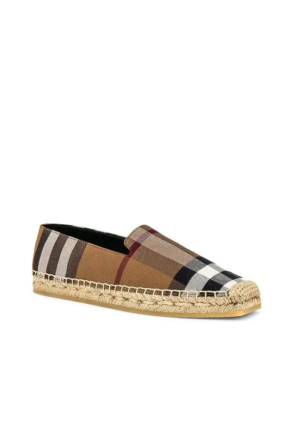 Burberry Alport Flat Espadrilles