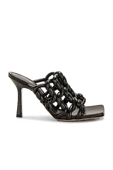 Bottega Veneta Nappa Leather Stretch Mule Sandal