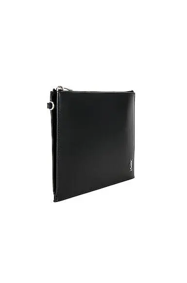Saint Laurent Zipped Tablet Holder