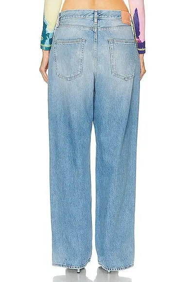 Acne Studios Low Rise Baggy Wide Leg Jeans