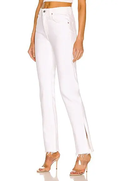 GRLFRND Harlow High Rise Boot Jeans - Silver Strand