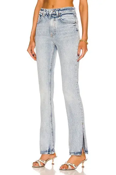 GRLFRND Harlow High-rise Boot-cut Jeans - Encinitas