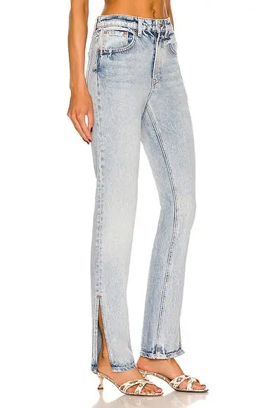 GRLFRND Harlow High-rise Boot-cut Jeans - Encinitas
