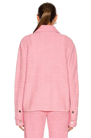 Bottega Veneta Jacquard Towelling Jacket