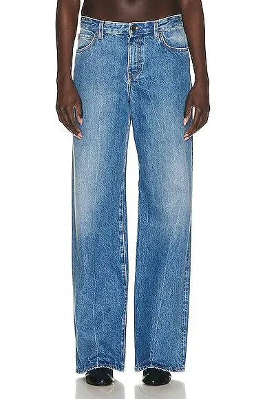 THE ROW Eglitta Wide Leg Jeans
