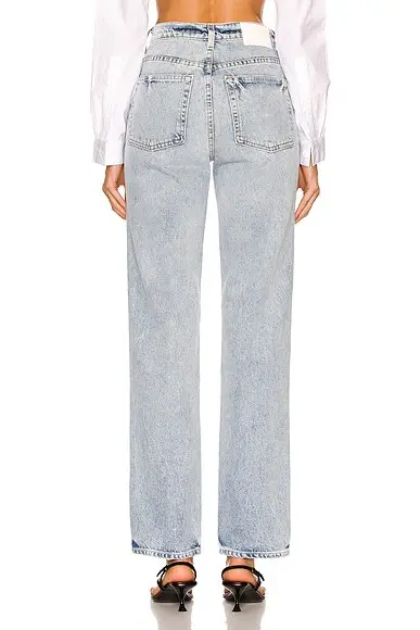 GRLFRND Sara Super High-rise Slim Straight Jeans