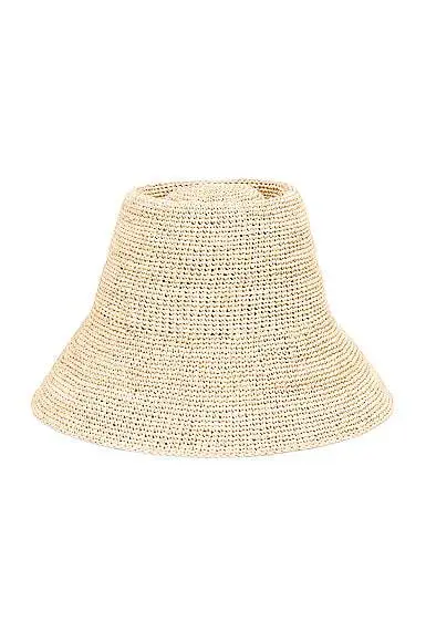 Janessa Leoné Felix Packable Hat - Natural