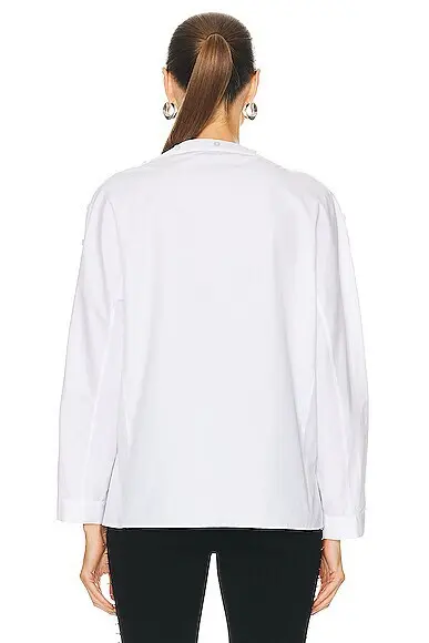 Alaïa Button Up Top