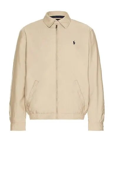 Polo Ralph Lauren Bi-swing Windbreaker Jacket - Khaki
