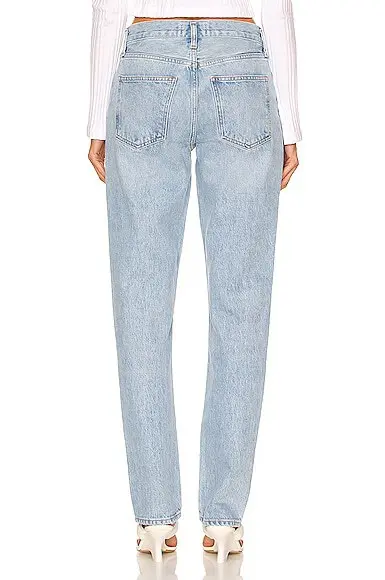 AGOLDE Lyle Low Rise Slim Jeans - Switch