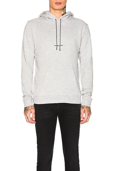 Saint Laurent Logo Hoodie