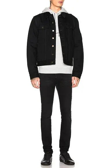 Saint Laurent Logo Hoodie