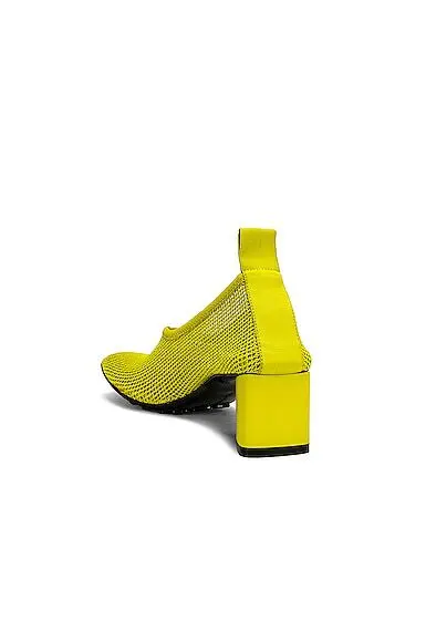 Bottega Veneta Stretch Web Flex Sock Pumps - Kiwi
