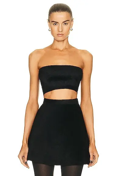 Alaïa Velvet Bandeau - Noir