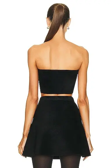 Alaïa Velvet Bandeau - Noir