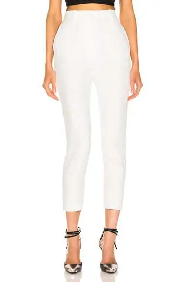 Alexander McQueen High-waisted Cigarette Pant