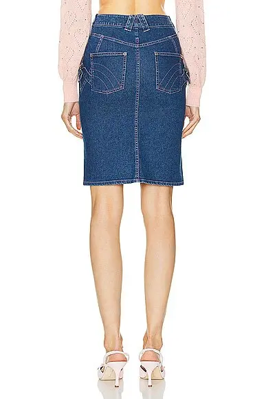 Dior Denim Skirt