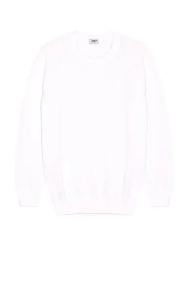 GHIAIA Cotton Raglan Crewneck