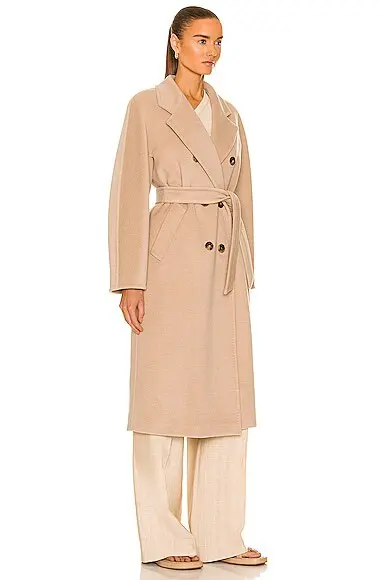 Max Mara Madame Coat - Sand