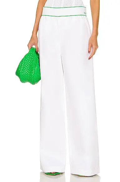 Bottega Veneta Elastic Cotton Twill Trouser