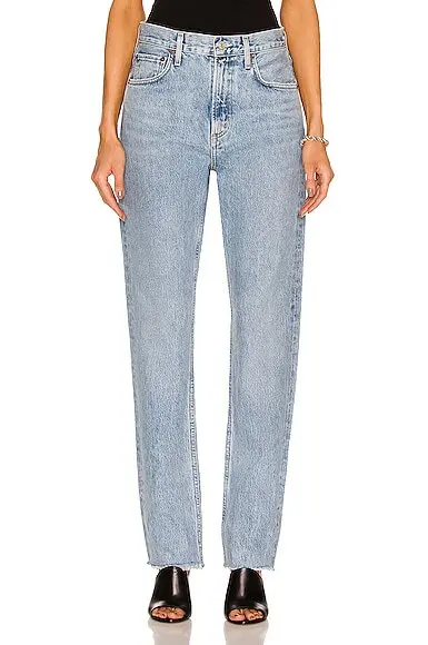AGOLDE Cherie High Rise Straight Jeans