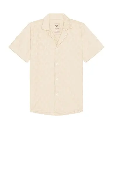 Oas Machu Cuba Terry Shirt - Beige