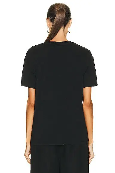 Eterne Short Sleeve Boyfriend Tee - Black