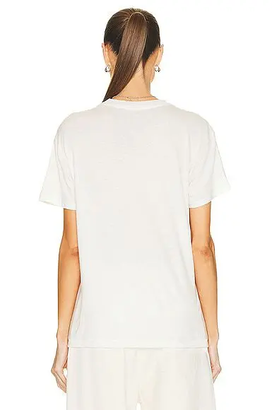 Eterne Short Sleeve Boyfriend Tee - Ivory