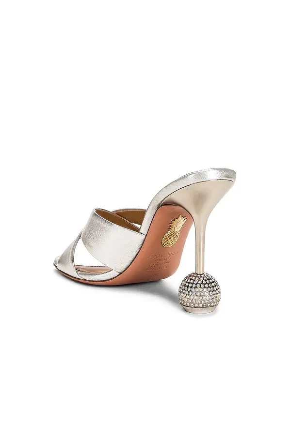 AQUAZZURA 10th Anniversary Yes Darling 95 Mule
