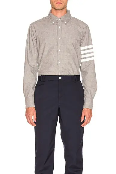 Thom Browne Bar Chambray Shirt
