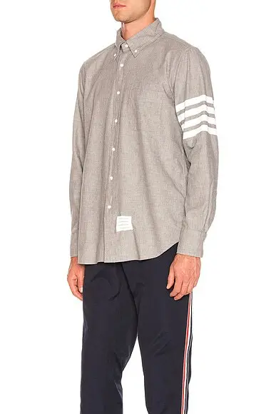 Thom Browne Bar Chambray Shirt