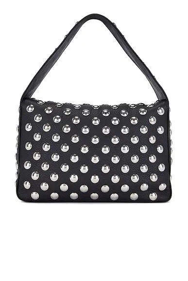 Khaite Elena Studded Shoulder Bag